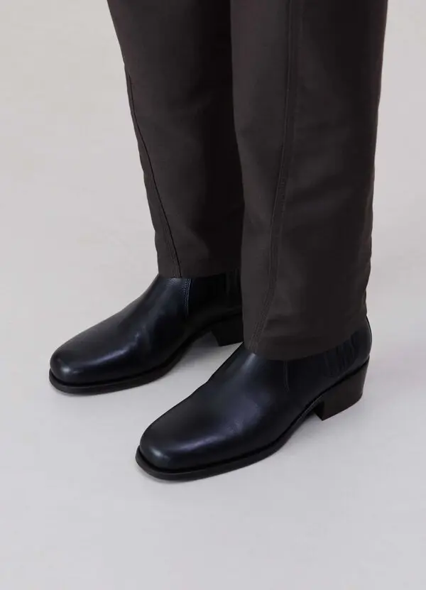 LEMAIRE Chelsea Round Toe Boots