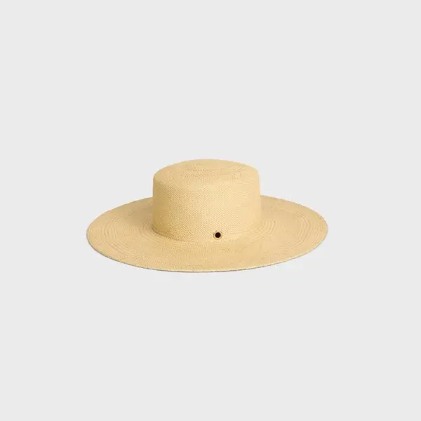 Celine Ribbon Hat In Straw
