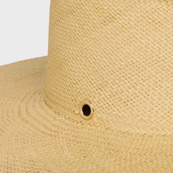 Celine Ribbon Hat In Straw