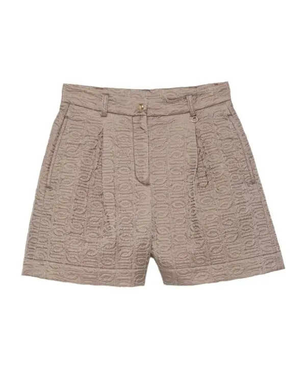 Moncler Quilted Logo-embroidered Shorts
