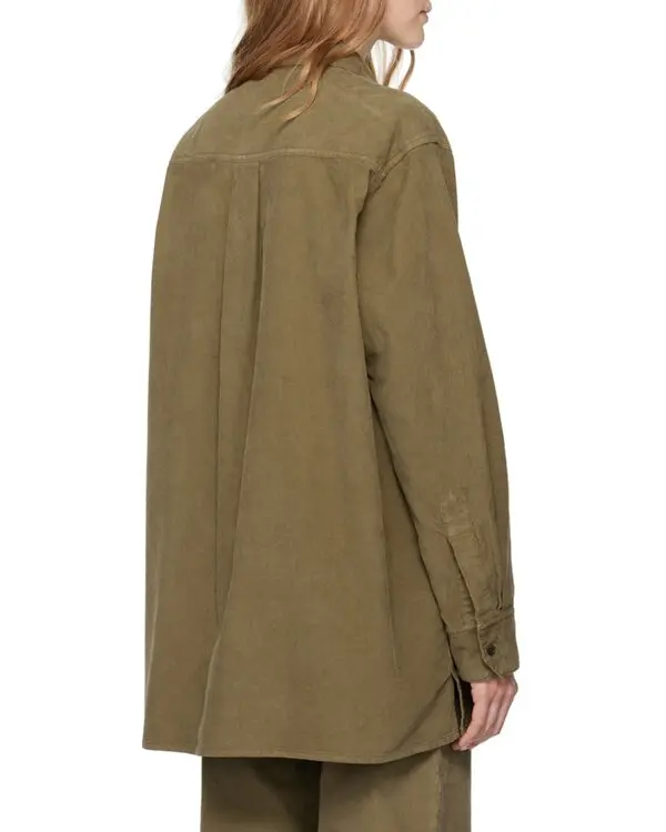 THE ROW Corduroy Long Sleeve Shirt