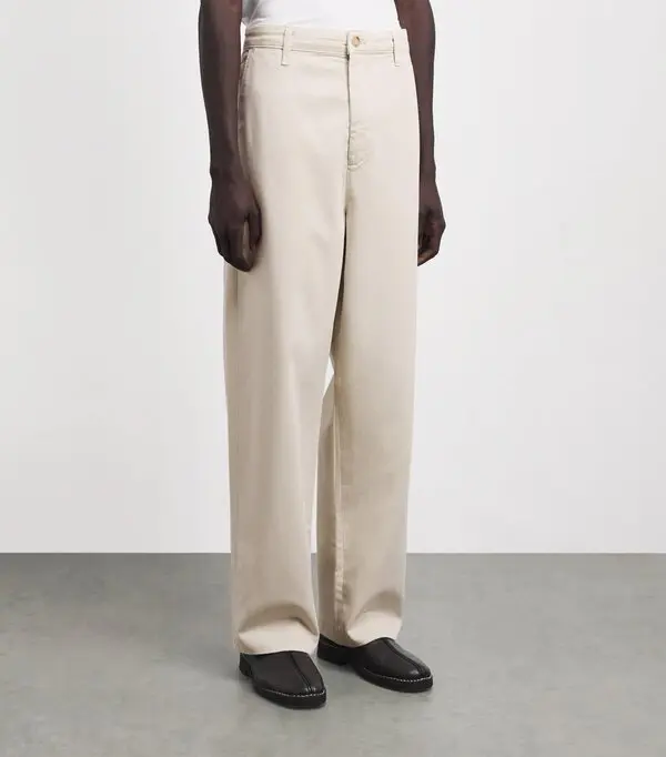 FRAME Baggy Chinos - Ivory