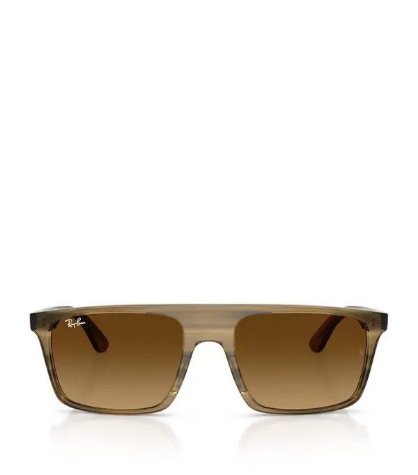 Ray-ban Rb2222 Square Frame Sunglasses - Green