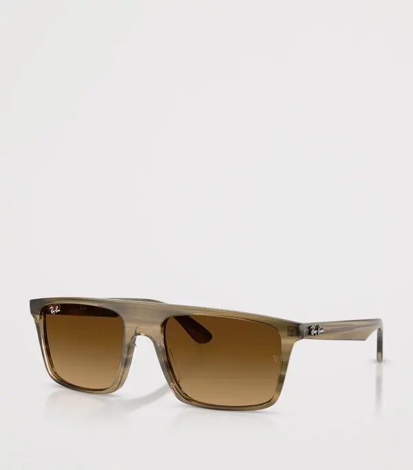 Ray-ban Rb2222 Square Frame Sunglasses - Green
