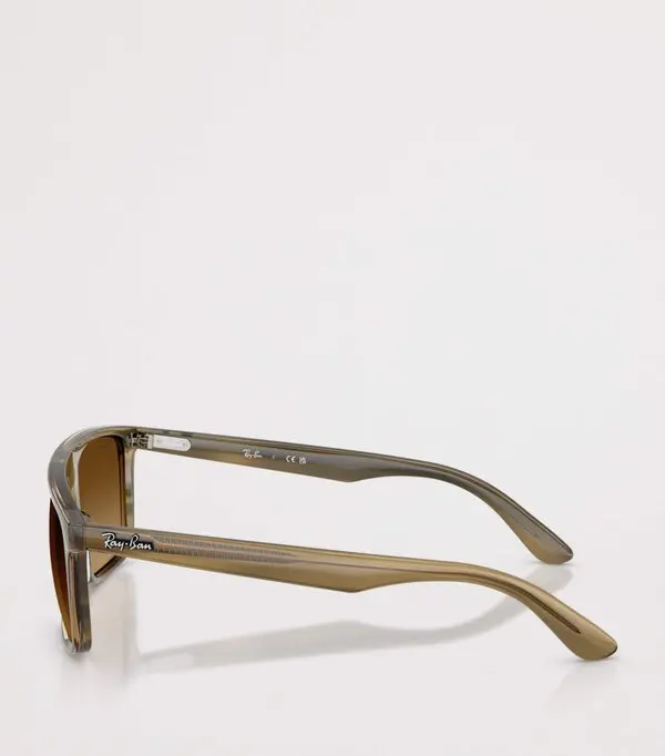 Ray-ban Rb2222 Square Frame Sunglasses - Green