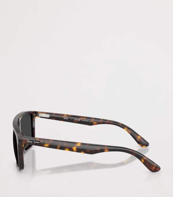 Ray-ban Tortoiseshell Square Frame Sunglasses - Brown