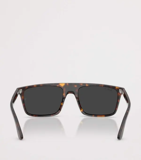 Ray-ban Tortoiseshell Square Frame Sunglasses - Brown