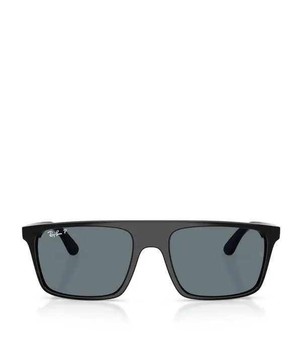 Ray-ban Rb2222 Square Frame Sunglasses - Black