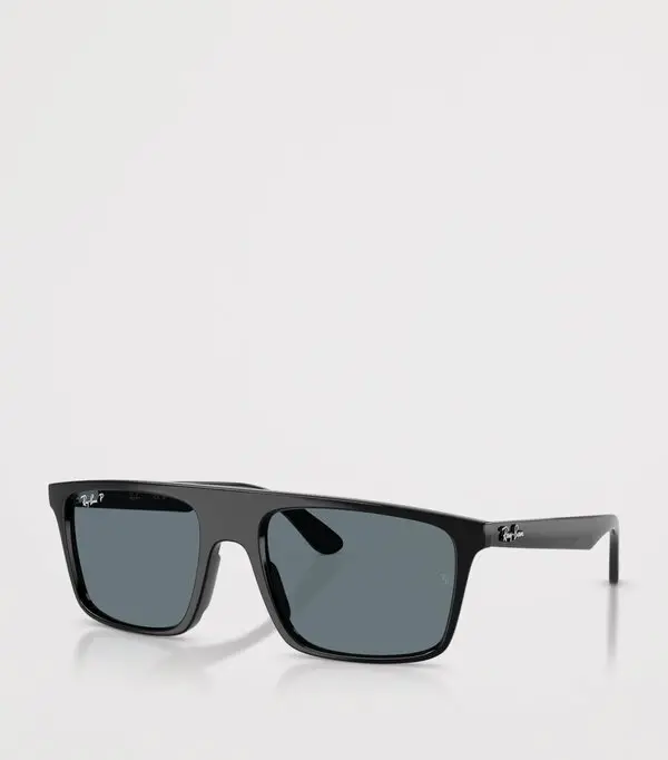 Ray-ban Rb2222 Square Frame Sunglasses - Black