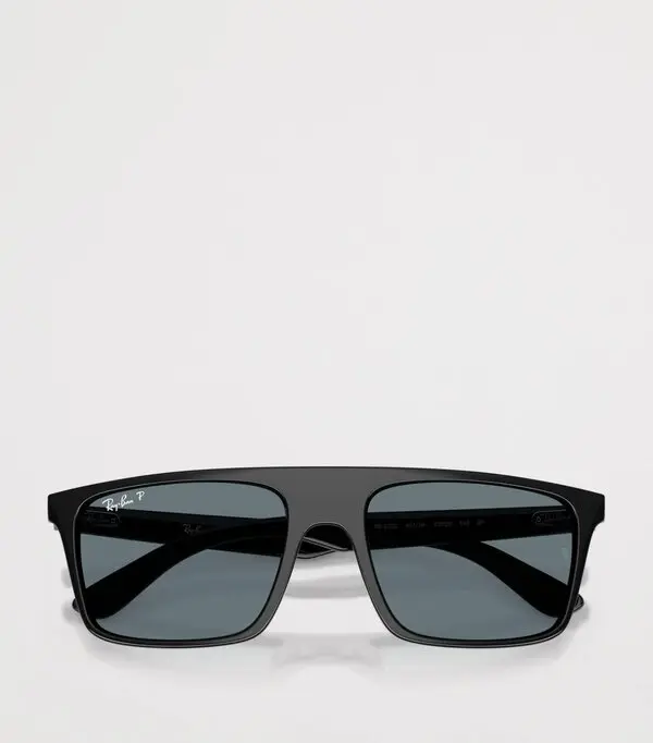 Ray-ban Rb2222 Square Frame Sunglasses - Black