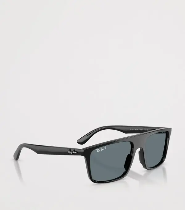 Ray-ban Rb2222 Square Frame Sunglasses - Black