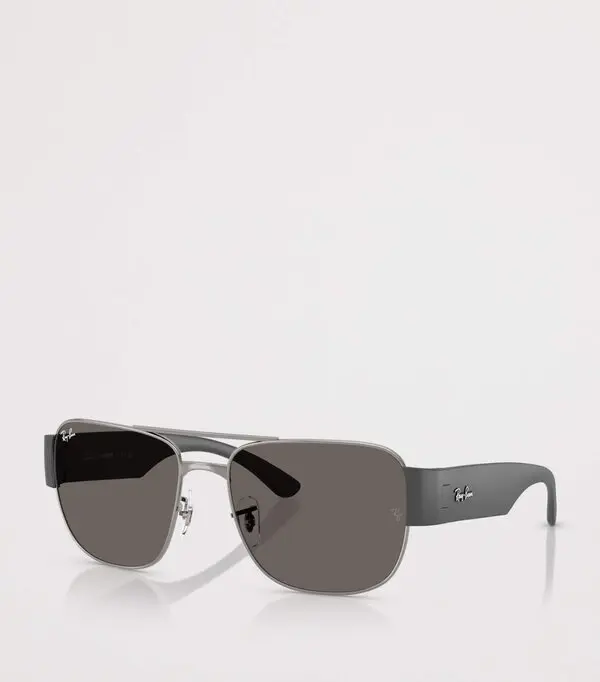 Ray-ban Square Frame Sunglasses - Grey