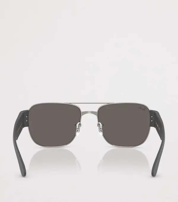 Ray-ban Square Frame Sunglasses - Grey