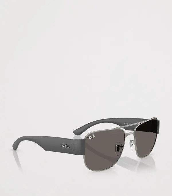 Ray-ban Square Frame Sunglasses - Grey