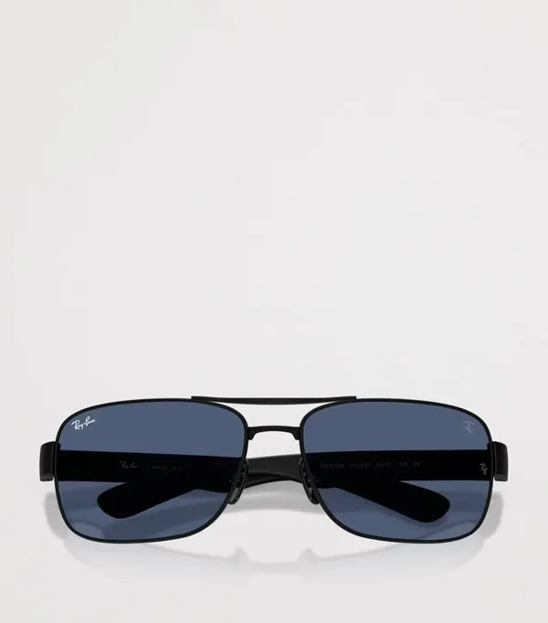 Ray-ban Scuderia Ferrari Collection Square Frame Sunglasses