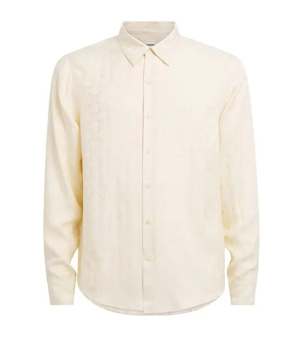 Sandro Jacquard Square Cross Shirt
