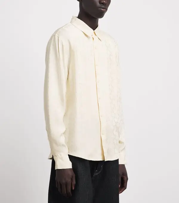 Sandro Jacquard Square Cross Shirt