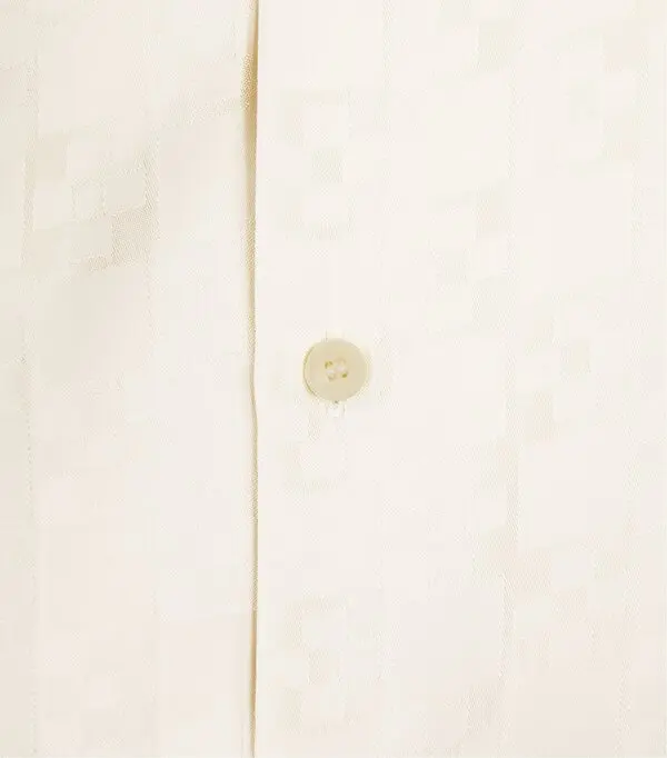Sandro Jacquard Square Cross Shirt
