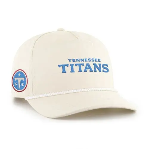 '47 Tennessee Titans Sure Shot Rope Hitch Adjustable Baseball Hat - Natural