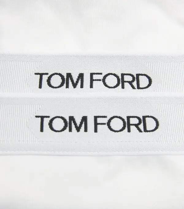 TOM FORD Stretch-cotton Logo Boxer Briefs