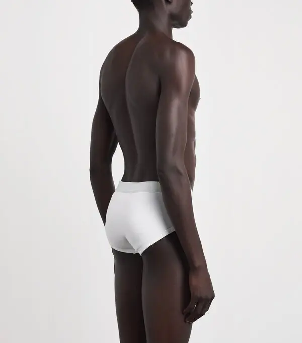 TOM FORD Stretch-cotton Logo Briefs