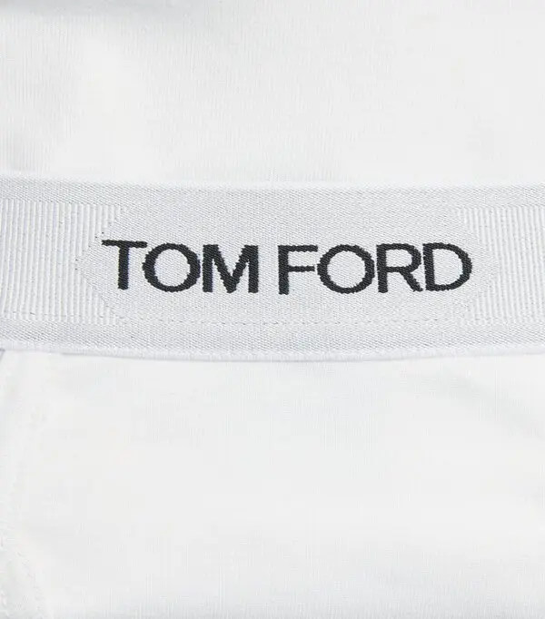 TOM FORD Stretch-cotton Logo Briefs