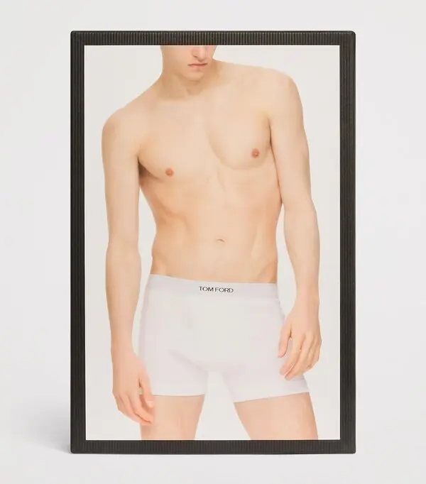 TOM FORD Stretch-cotton Logo Boxer Briefs