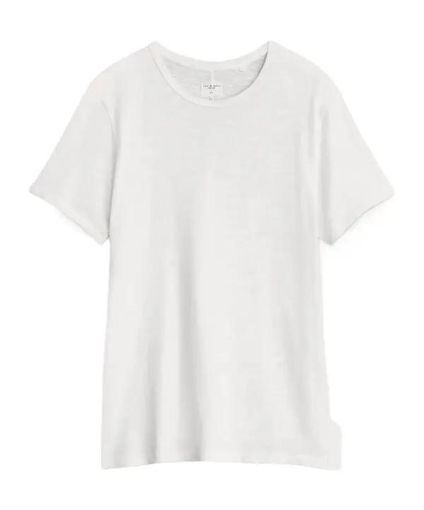 Rag & Bone T-shirt With Round Neck And Short Sleeves