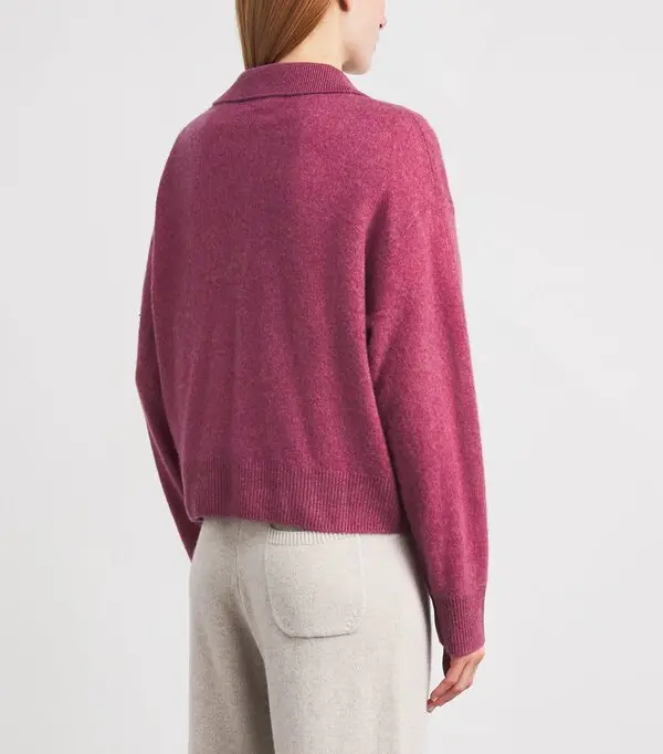 Le Kasha Organic Cashmere Jacksob Polo Sweater