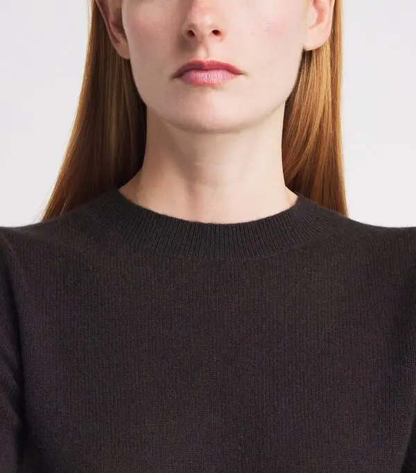 Le Kasha Cashmere Short-sleeve Chypre Sweater