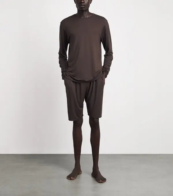 HOMEBODY Stretch-modal Pyjama Shorts