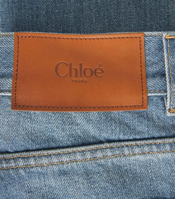 Chloé High-rise Wide-leg Jeans