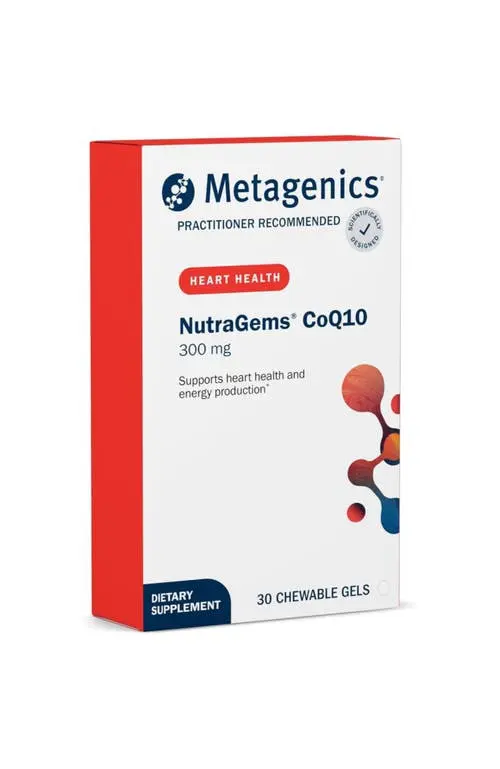 METAGENICS Nutragems High Absorption Antioxidant Coq10 Supplement