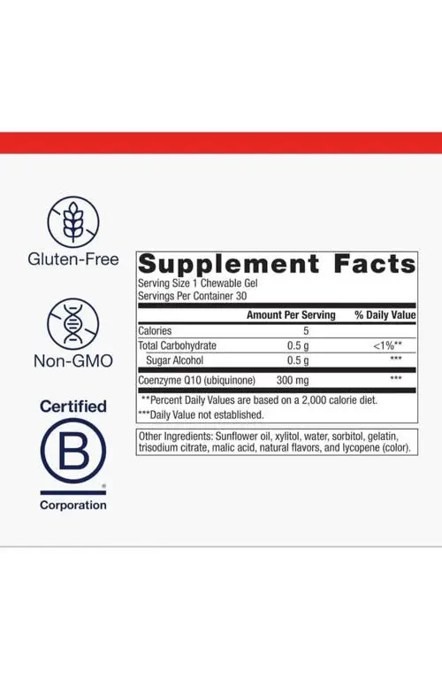 METAGENICS Nutragems High Absorption Antioxidant Coq10 Supplement