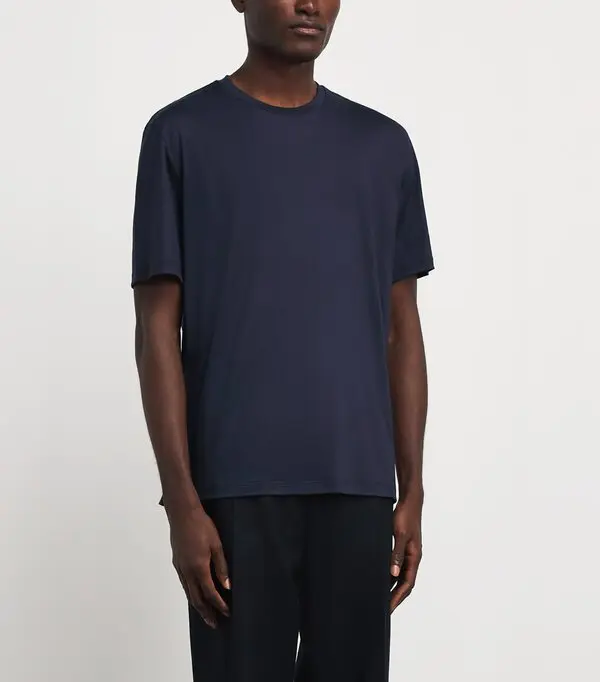 Herno Wool Logo T-shirt