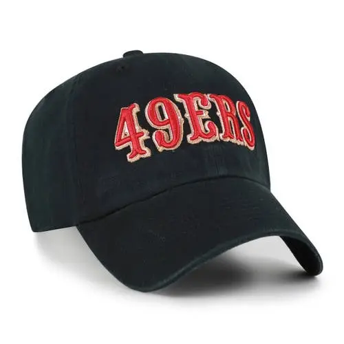 '47 San Francisco 49ers Clean Up Team Script Adjustable Hat