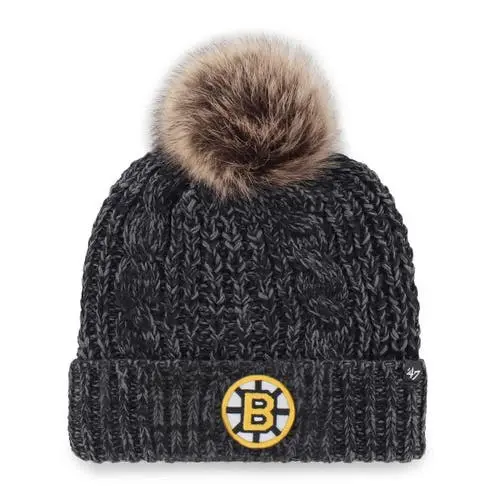 '47 Boston Bruins Meeko Cuffed Knit Hat - Black