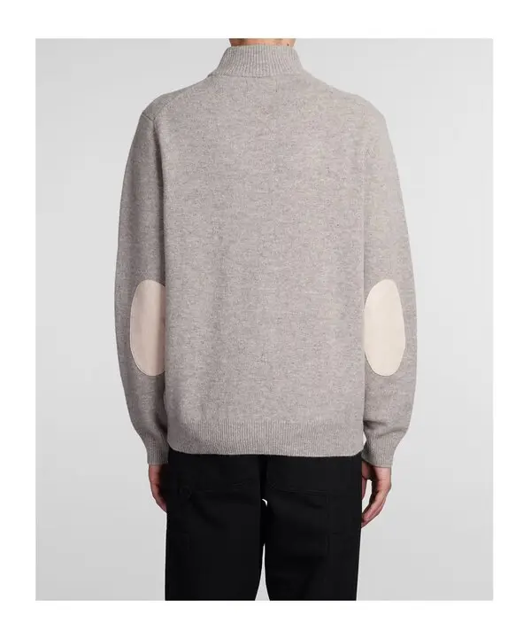 Barbour Buttoned High-neck Knit Jumper