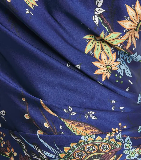 Staud Silk Portia Midi Dress