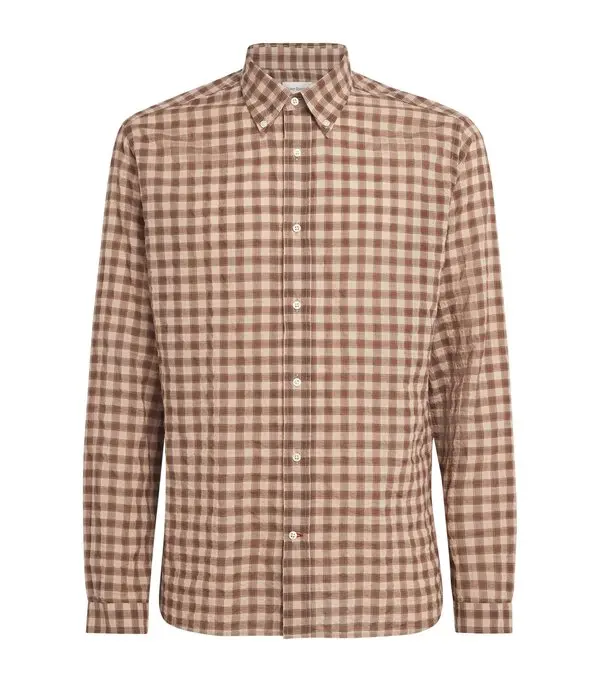 Oliver Peoples Check Brook Shirt