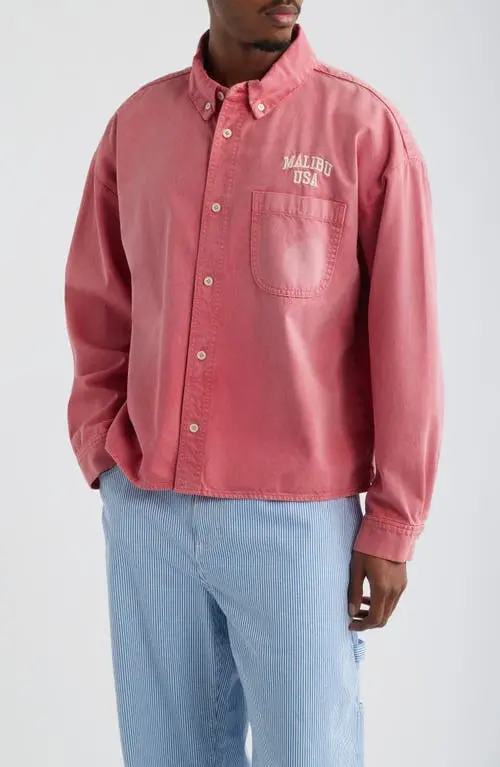 ELWOOD Malibu Cotton Twill Button Up Shirt