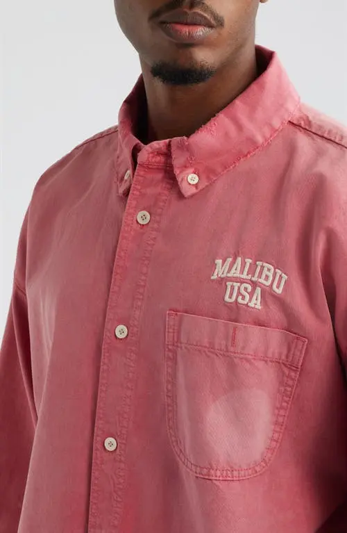 ELWOOD Malibu Cotton Twill Button Up Shirt
