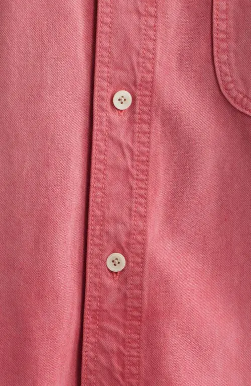 ELWOOD Malibu Cotton Twill Button Up Shirt