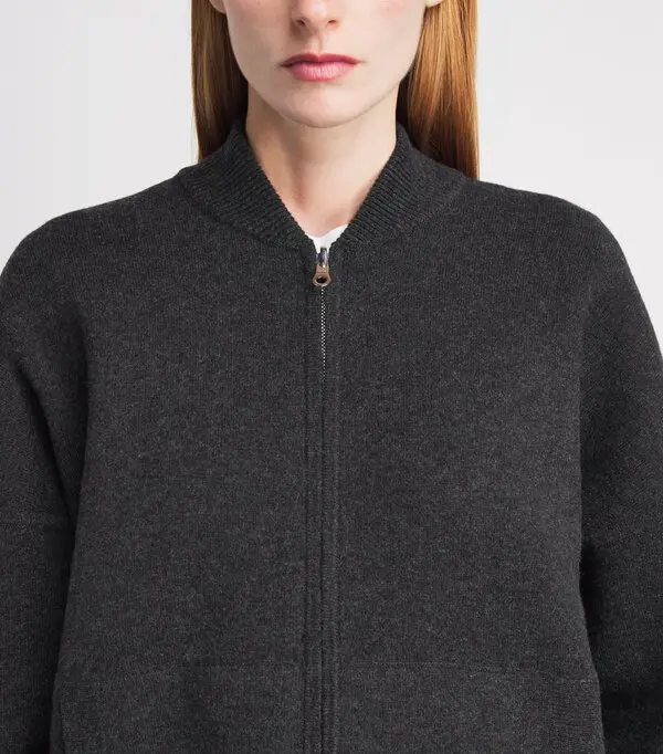 Arch4 Cashmere Reversible Bomber Jacket