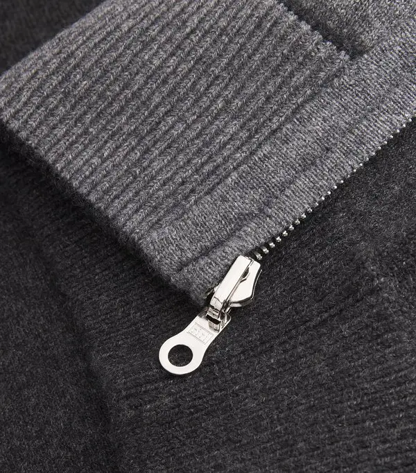 Arch4 Cashmere Reversible Bomber Jacket