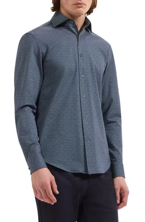 Bugatchi Devon Ooohcotton Tech Button-up Shirt