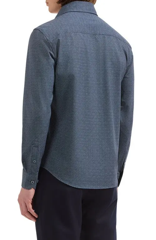 Bugatchi Devon Ooohcotton Tech Button-up Shirt