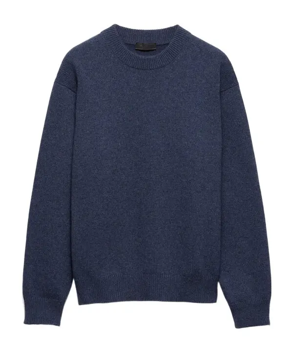 Prada Re-cashmere Crew-neck Sweater