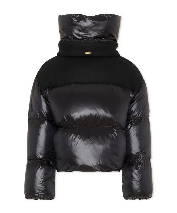 Herno Short Down Jacket With Metal Logo