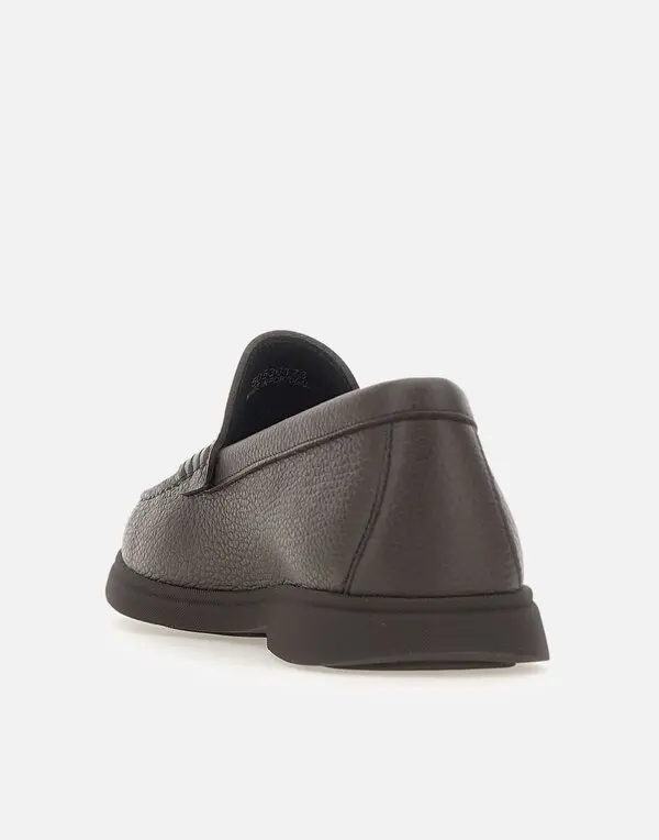 Hugo Boss Logo Detail Moccasins